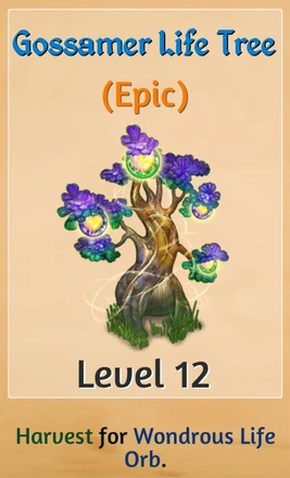 Gossamer Life Tree | Merge Dragons Wiki | Fandom