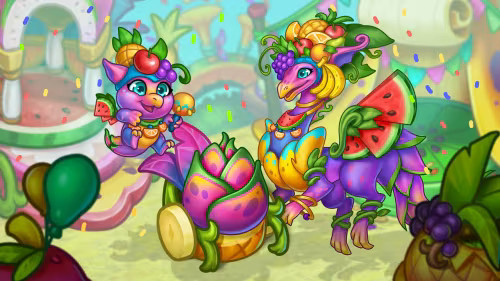 Fruity Fiesta Event Merge Dragons Wiki Fandom