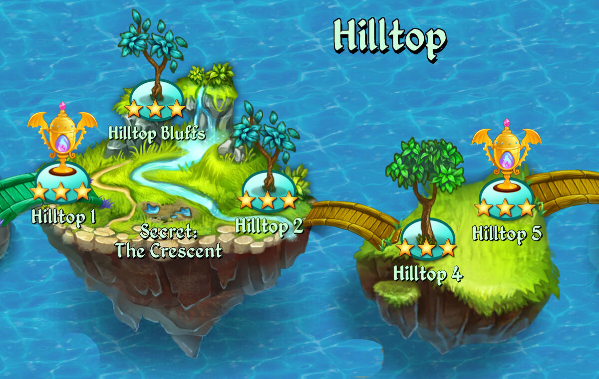 Levelshilltop Merge Dragons Wiki Fandom