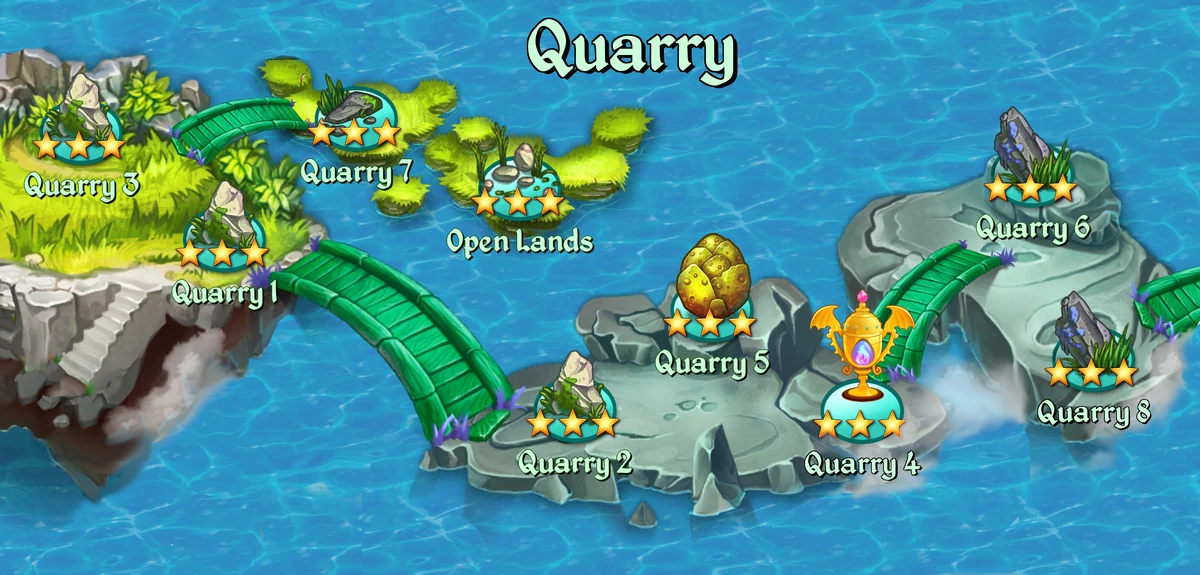Levels/Quarry | Merge Dragons Wiki | Fandom