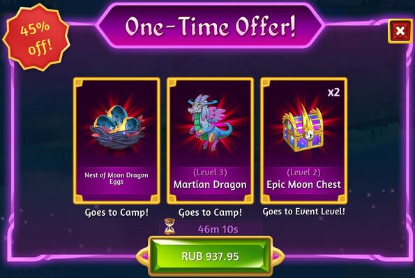 Magic Moon Eventfifteenth Occurrence Merge Dragons Wiki Fandom
