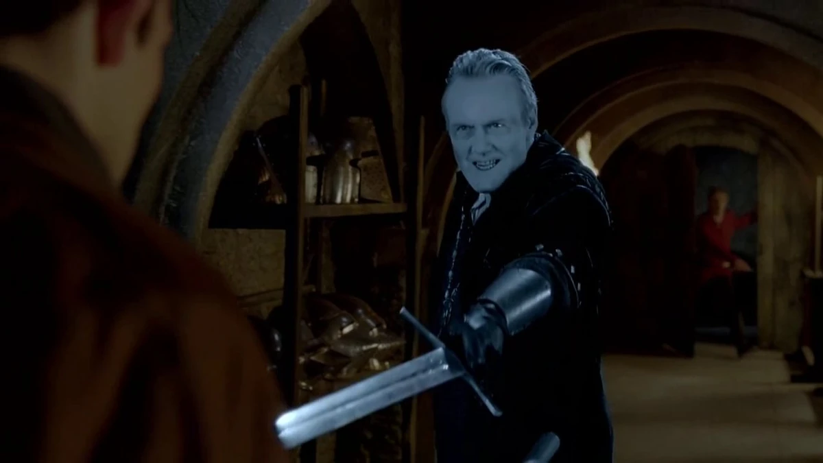 Duel between Merlin and Uther's Spirit | Merlin Wiki | Fandom