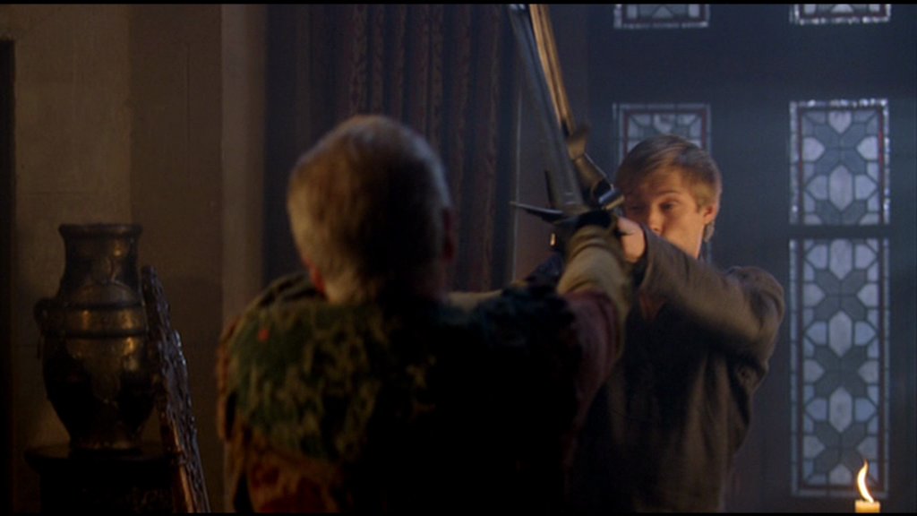 Duel Between Uther And The Gleeman Merlin Wiki Fandom