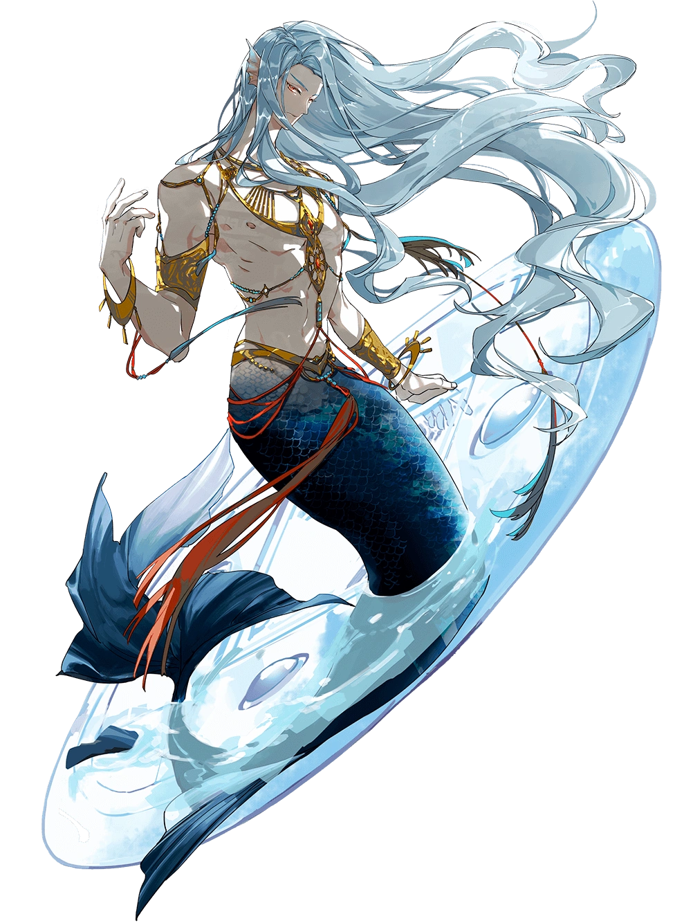 Solitary Night-Sky Merman | Mermaid Wiki | Fandom