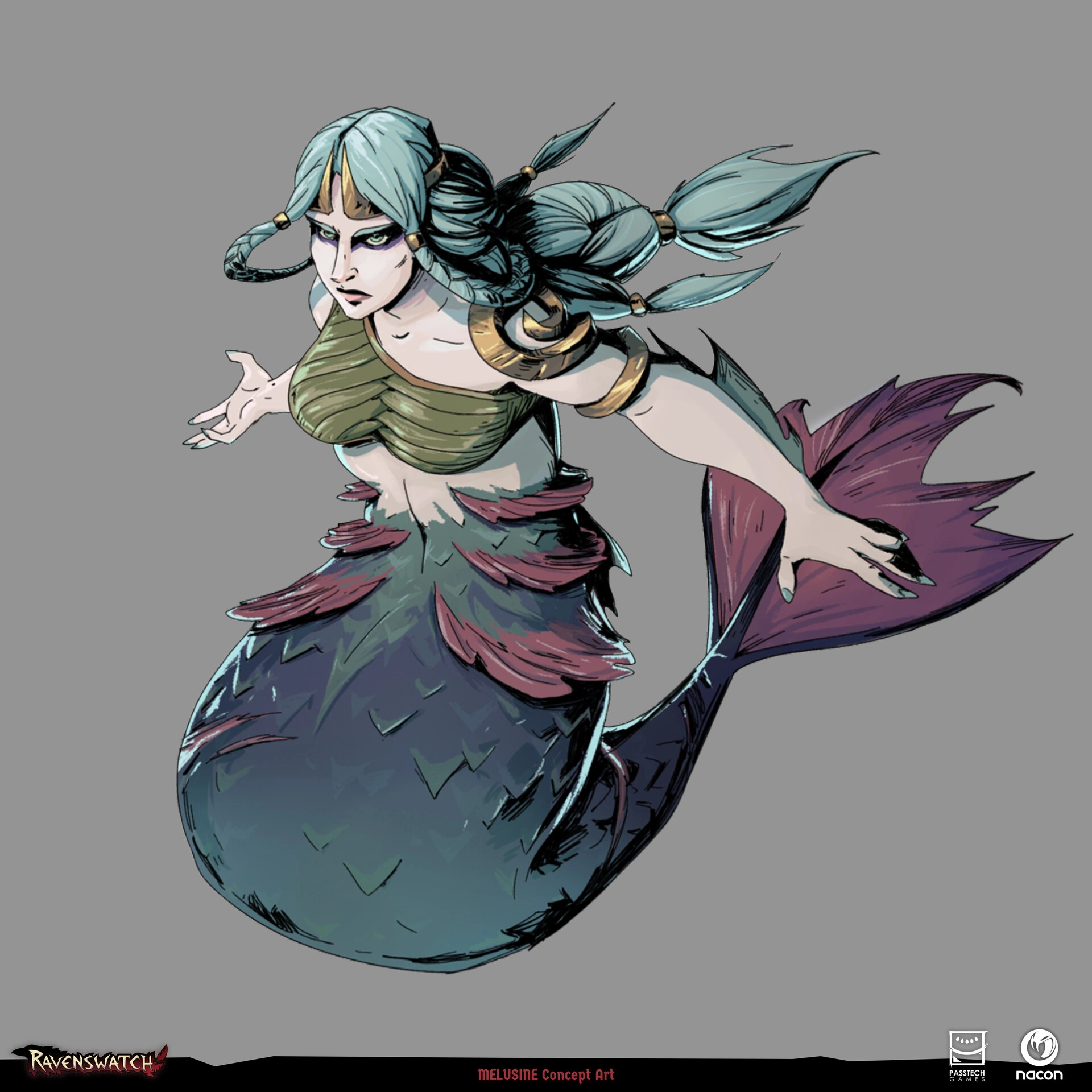 Melusine (Ravenswatch) | Mermaid Wiki | Fandom