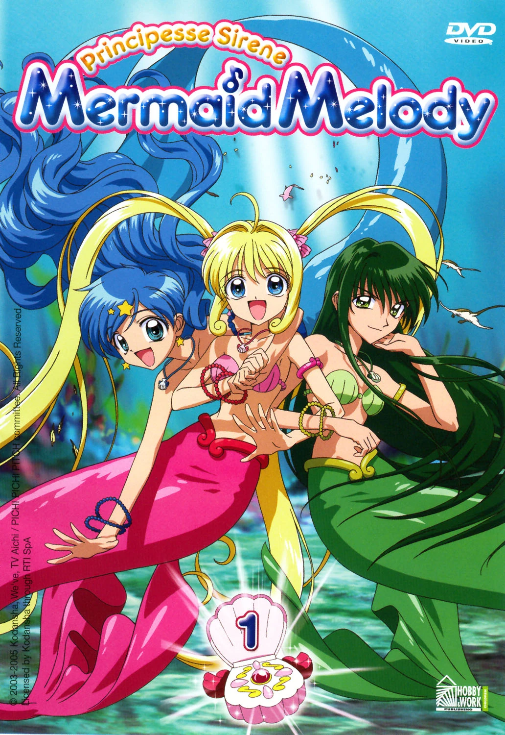 Dvds (Italy) | Mermaid melody Wiki | Fandom