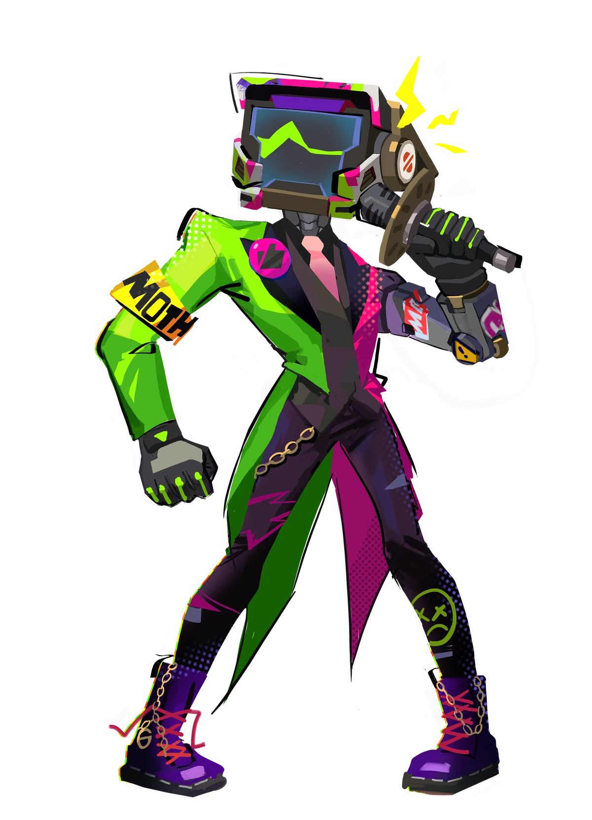 Sarclog | Meta-Ghost: The Breaking Show Wiki | Fandom