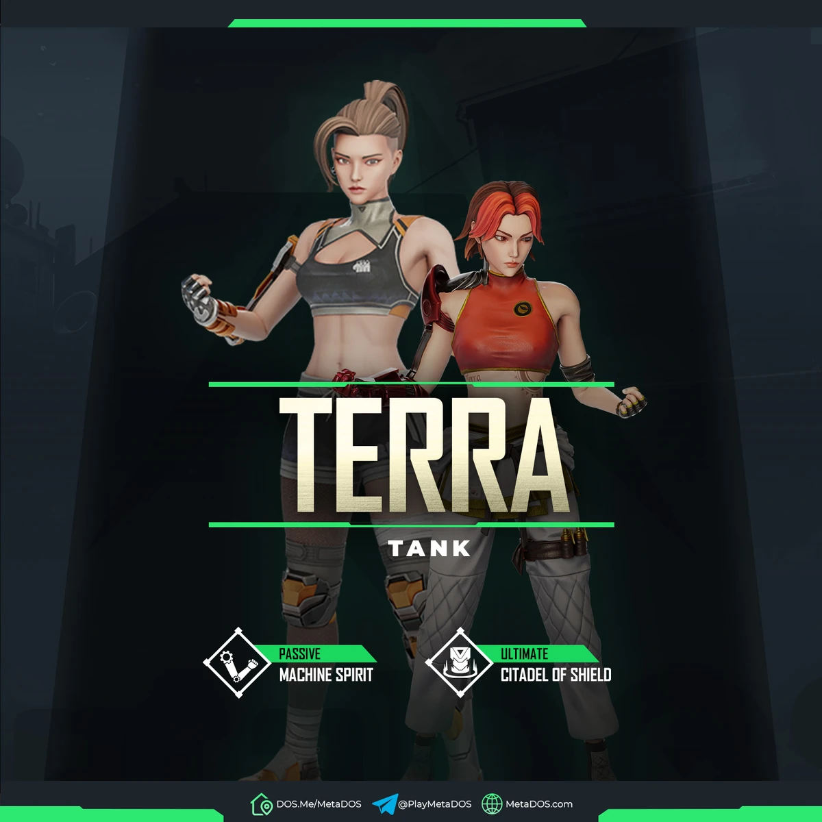 TERRA (Character) | MetaDOS Wiki | Fandom