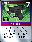 EZ GUN (MGA2 card) | Metal Gear Wiki | Fandom