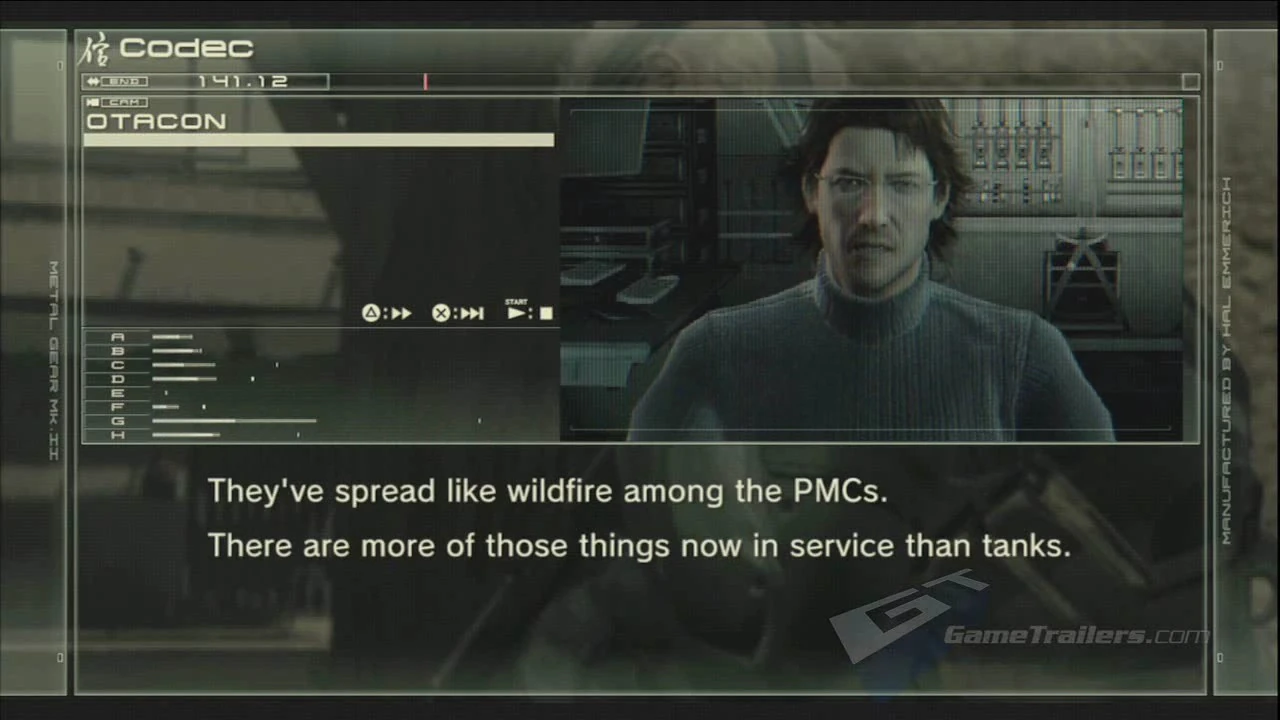 Metal gear solid 1 codec - videostaia