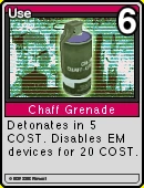 Chaff Grenade (MGA2 card) | Metal Gear Wiki | Fandom