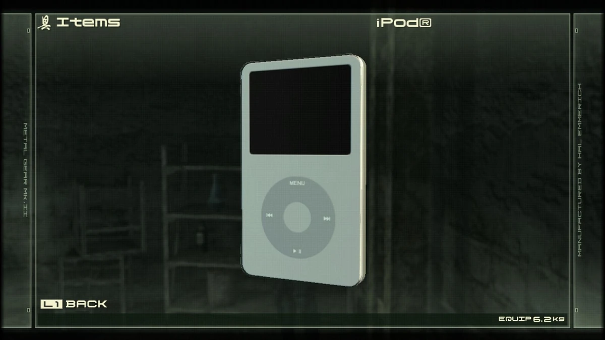 iPod | Metal Gear Wiki | Fandom
