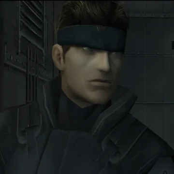 solid snake landing pose