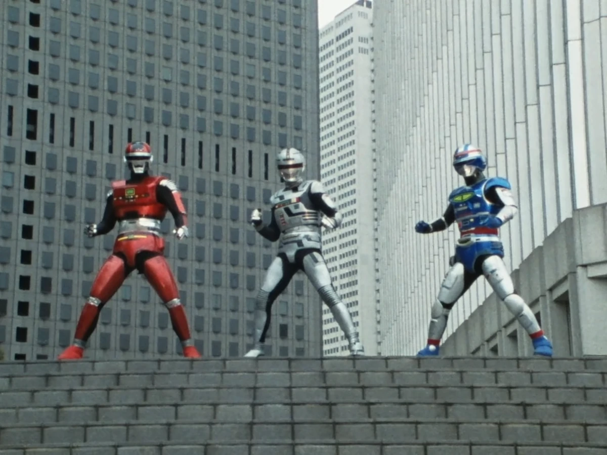 The Three Space Sheriffs: Gavan, Sharivan and Shaider Great Gathering ...