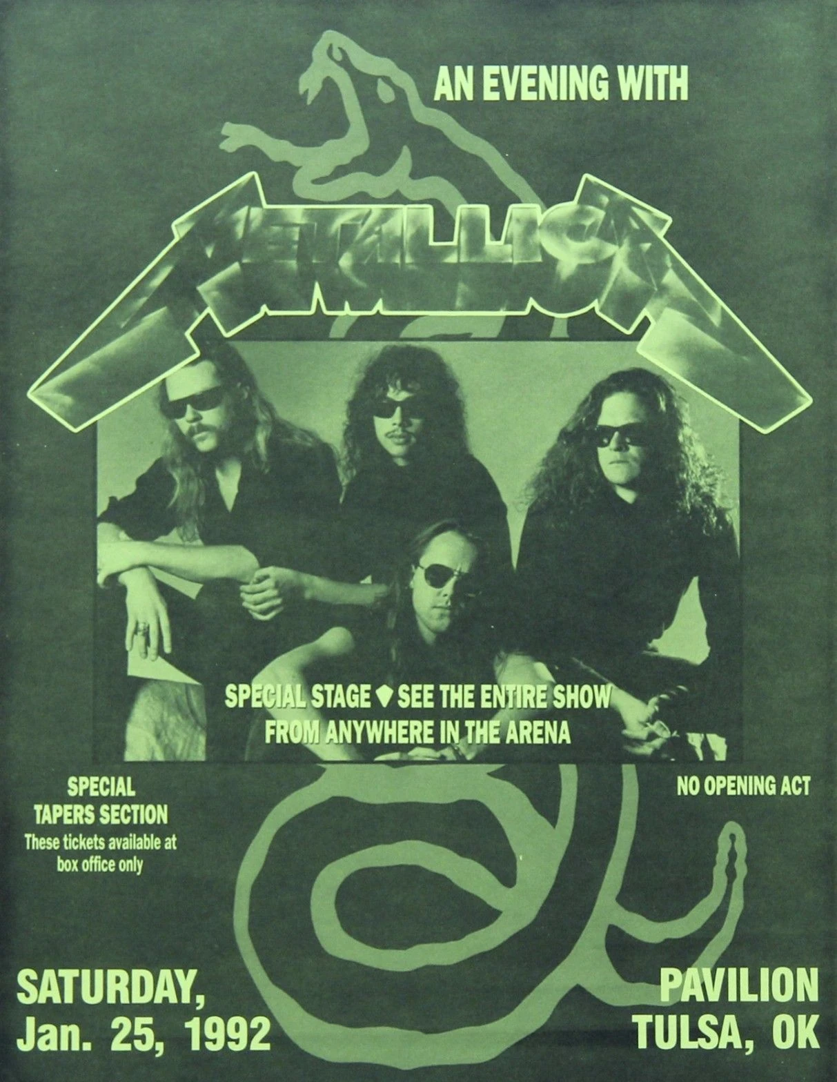 Metallica 1991 Tour
