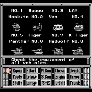 Tanks of Metal Max | Metal Max Wiki | Fandom