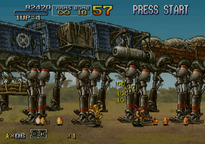 Walking Locomotive | Metal Slug Wiki | Fandom
