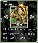 Rumi Aikawa | Metal Slug Wiki | Fandom