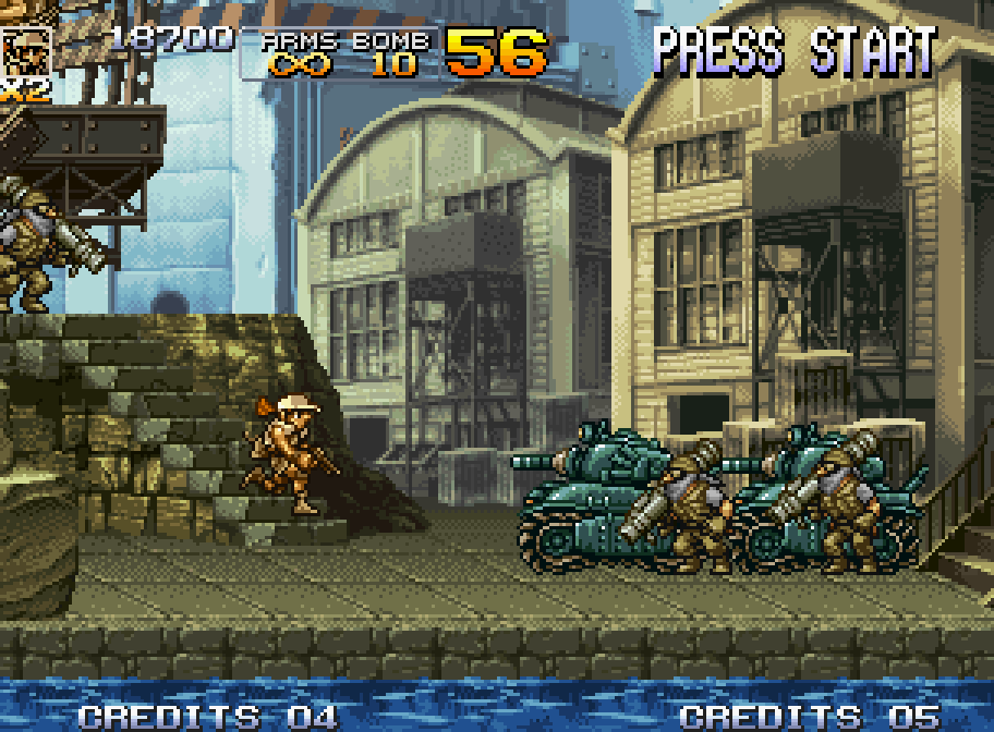 Run Through | Metal Slug Wiki | Fandom