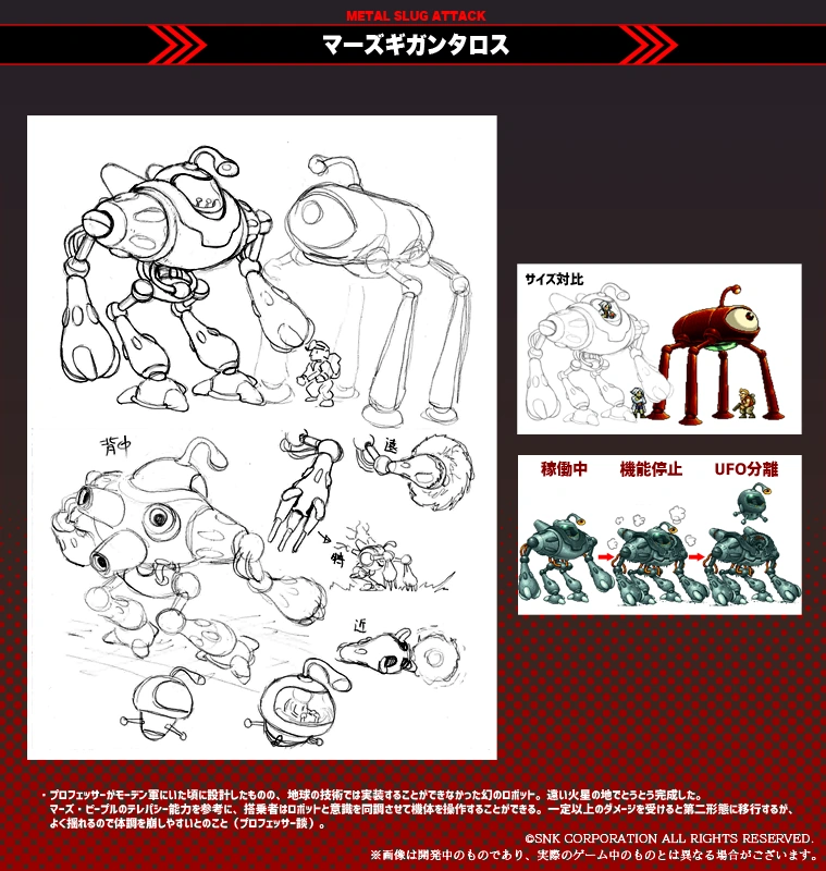 Mars Gigantalos | Metal Slug Wiki | Fandom