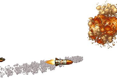 Metal Slug Bullet Sprite