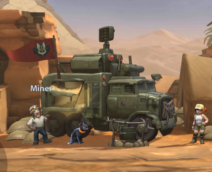 Regular Army Radar Truck | Metal Slug Wiki | Fandom
