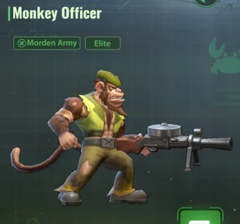 Monkey Officer | Metal Slug Wiki | Fandom