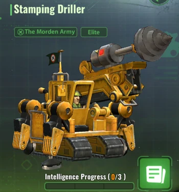 Stamping Driller | Metal Slug Wiki | Fandom