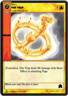 Fire Trap (Sample) | MetaPedia Wiki | Fandom