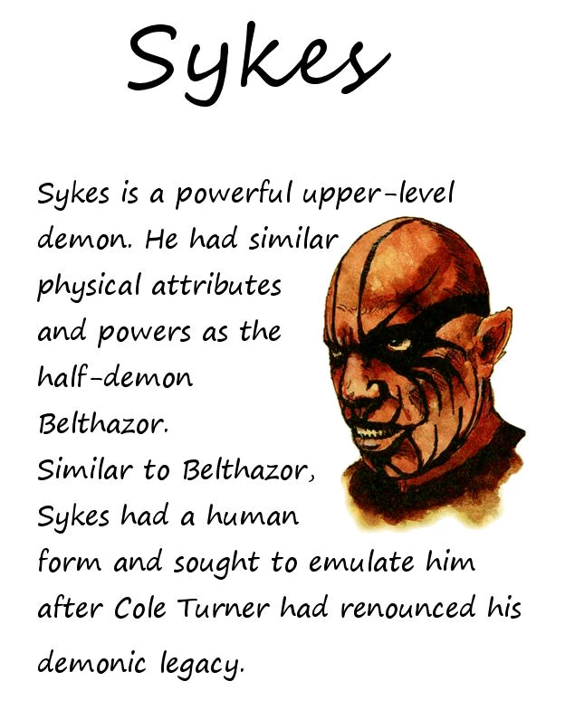Sykes | MetaphysicStudy Wiki | Fandom