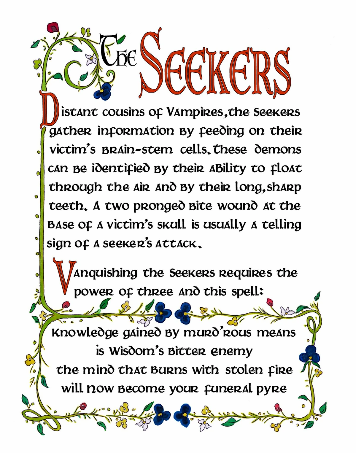 Seekers, The | MetaphysicStudy Wiki | Fandom