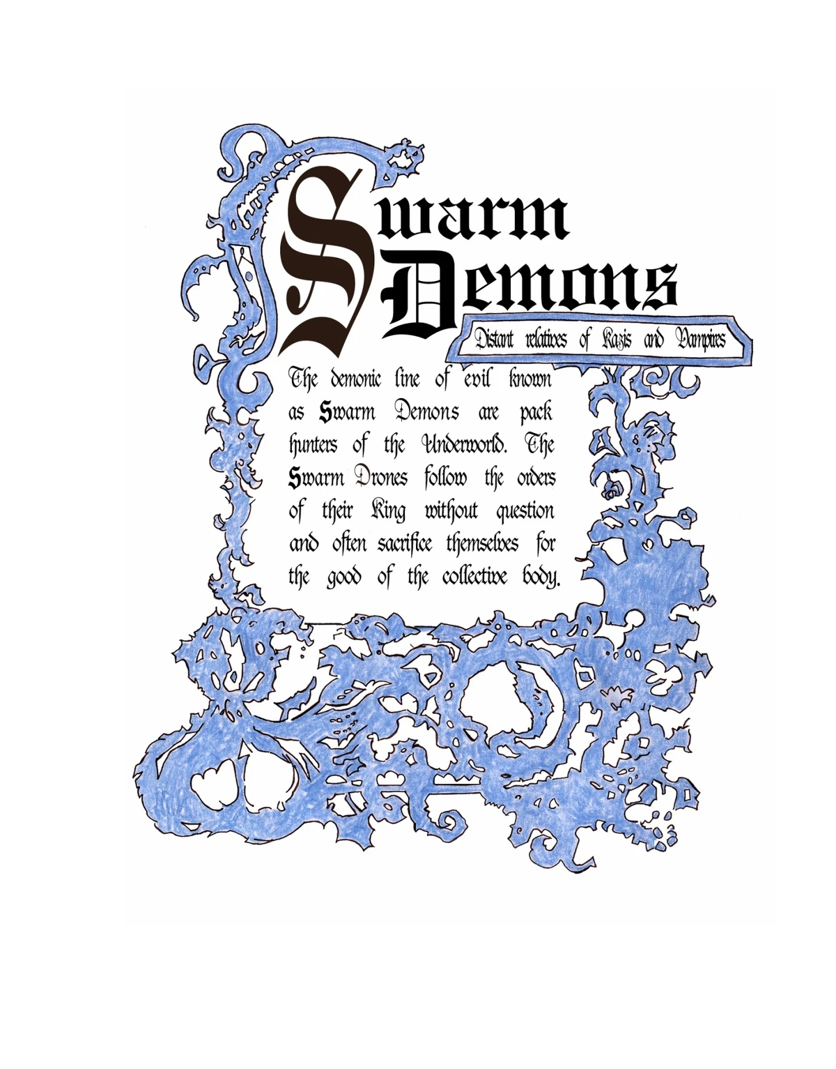 Swarm Demons | MetaphysicStudy Wiki | Fandom