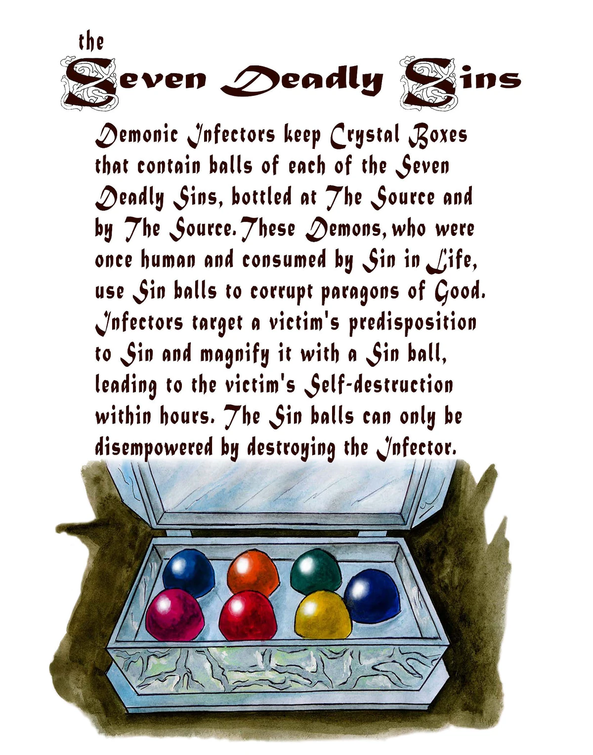 Seven Deadly Sins, The | MetaphysicStudy Wiki | Fandom