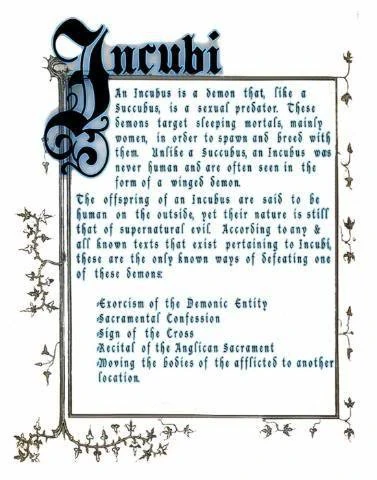 Incubi | MetaphysicStudy Wiki | Fandom