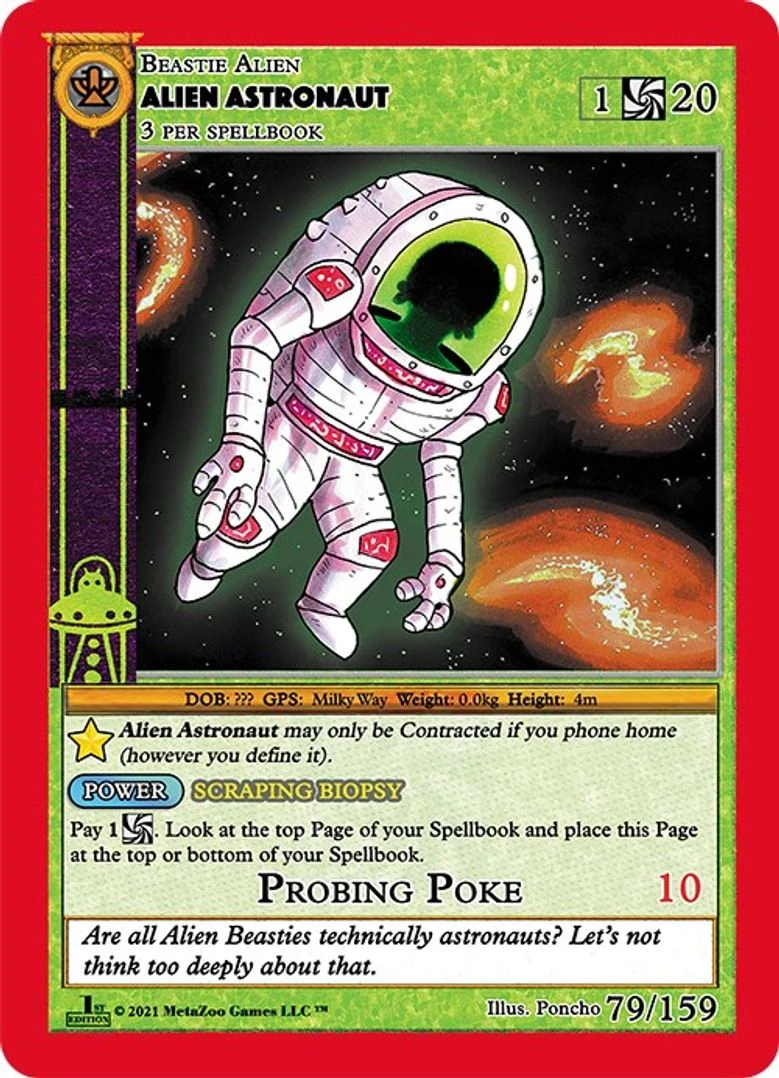Alien Astronaut (Cryptid Nation) | MetaZoo Wiki | Fandom