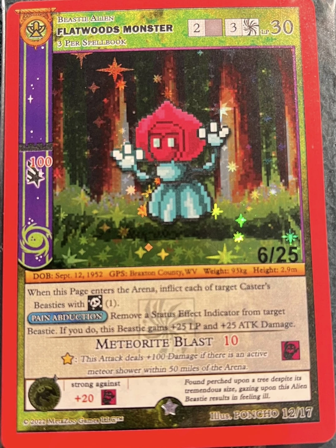 Flatwoods Monster (Genesis NFT Promo) | MetaZoo Wiki | Fandom