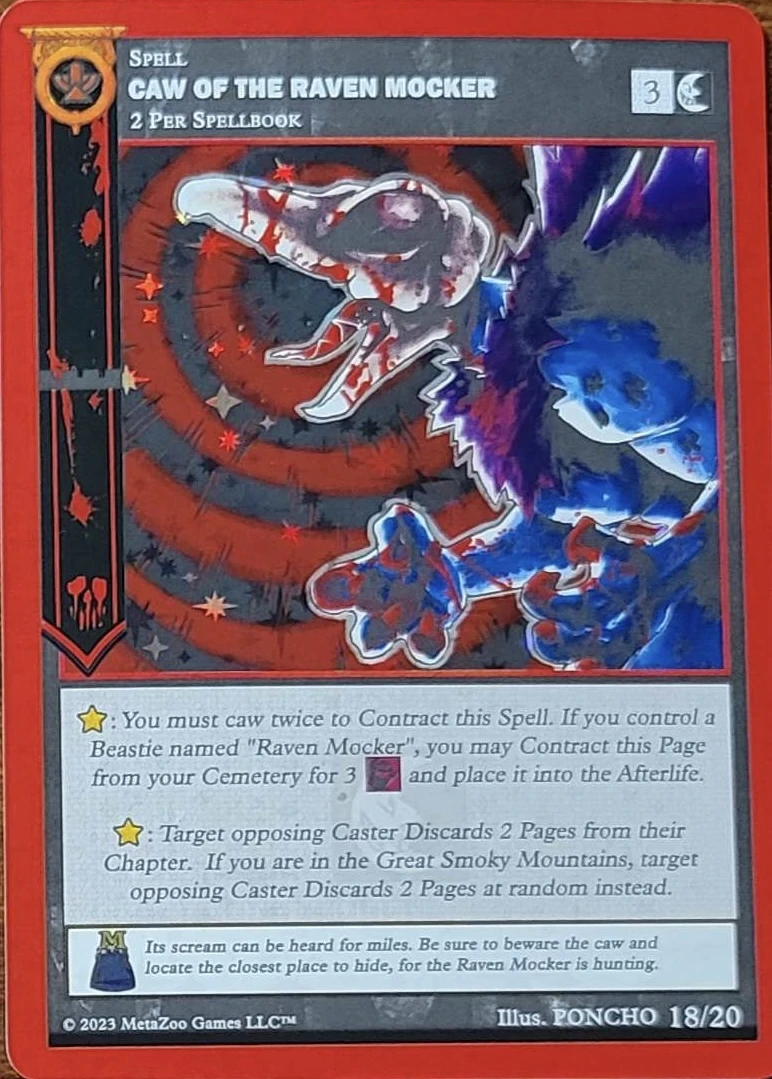 Caw of the Raven Mocker (Dark Tower 2023) | MetaZoo Wiki | Fandom