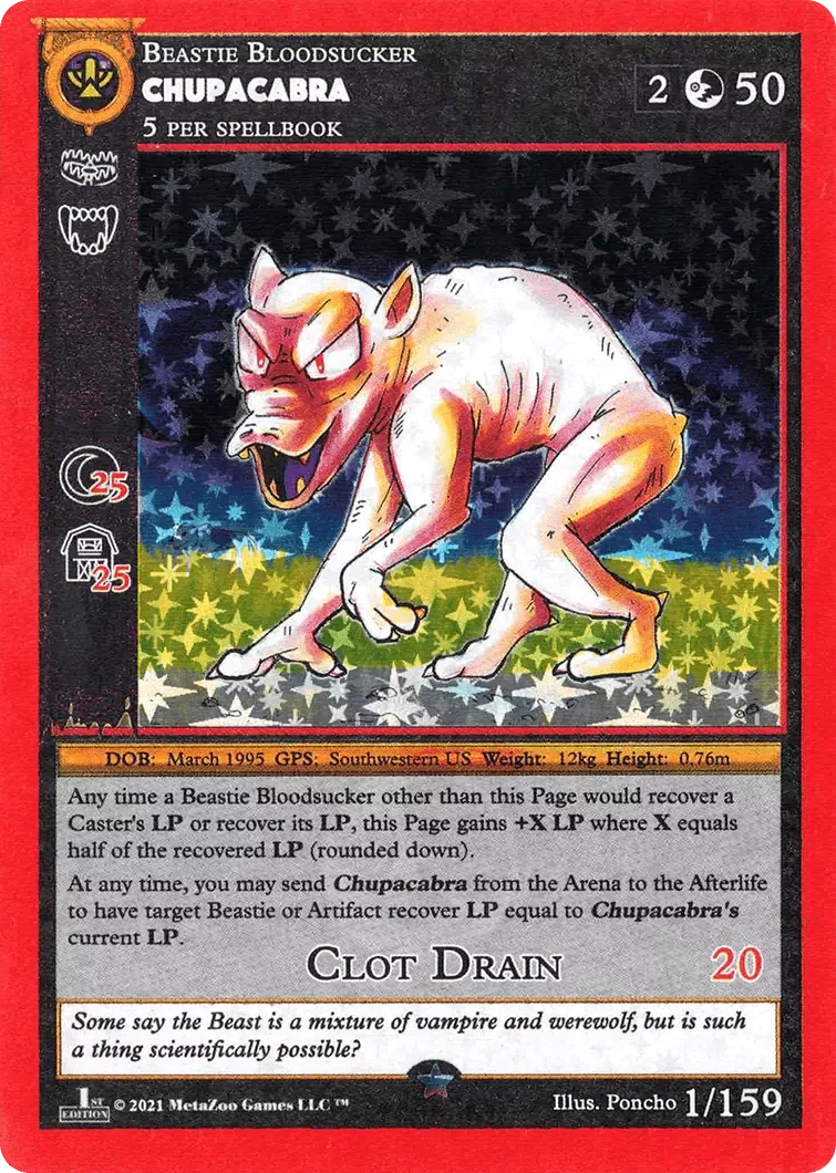 Chupacabra (Cryptid Nation) | MetaZoo Wiki | Fandom