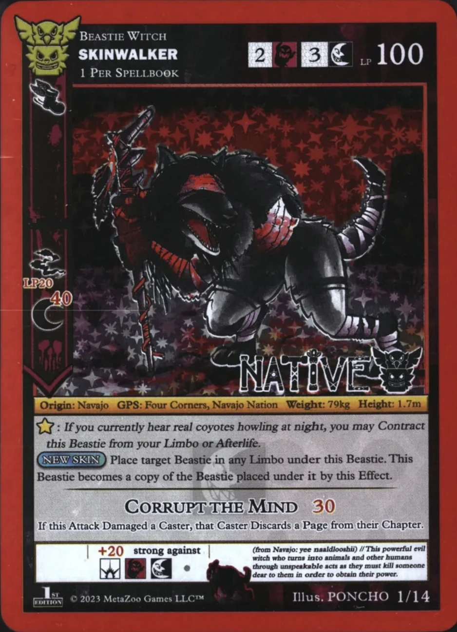 Skinwalker (Skinwalker Deck) | MetaZoo Wiki | Fandom