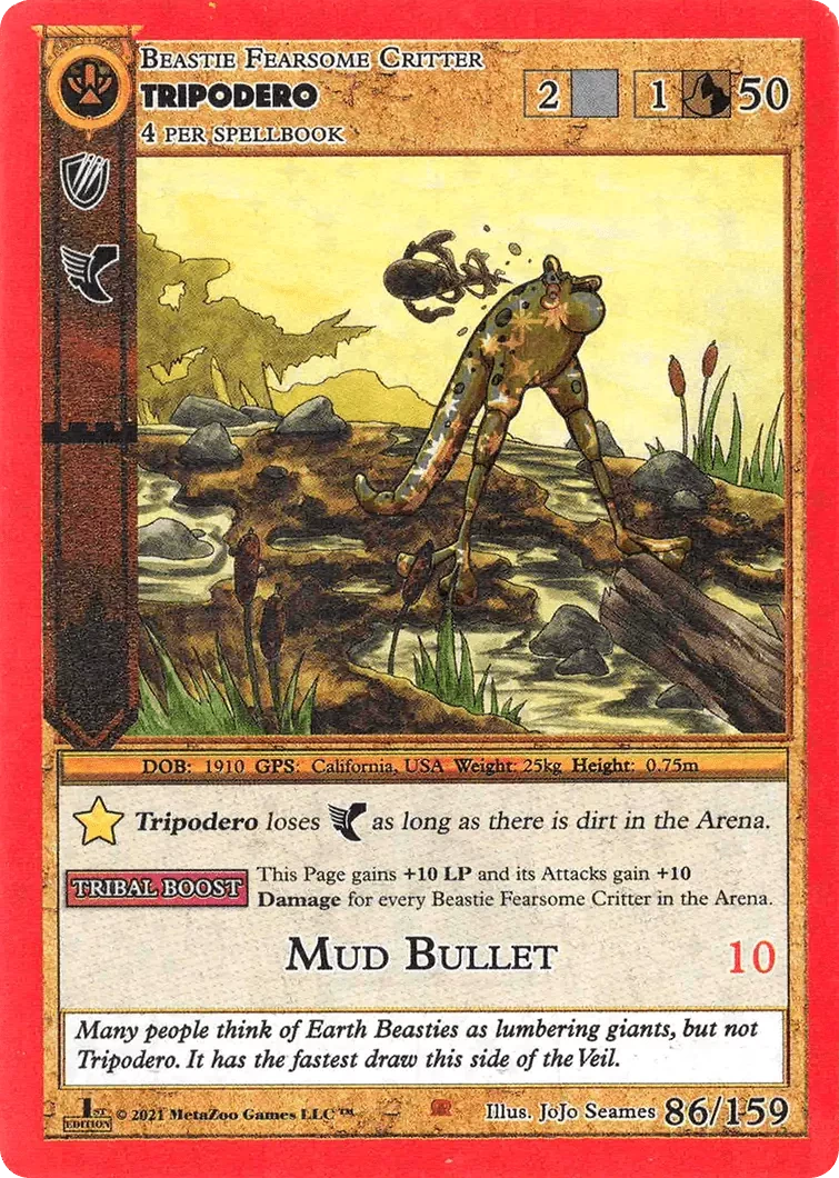 Tripodero (Cryptid Nation) | MetaZoo Wiki | Fandom