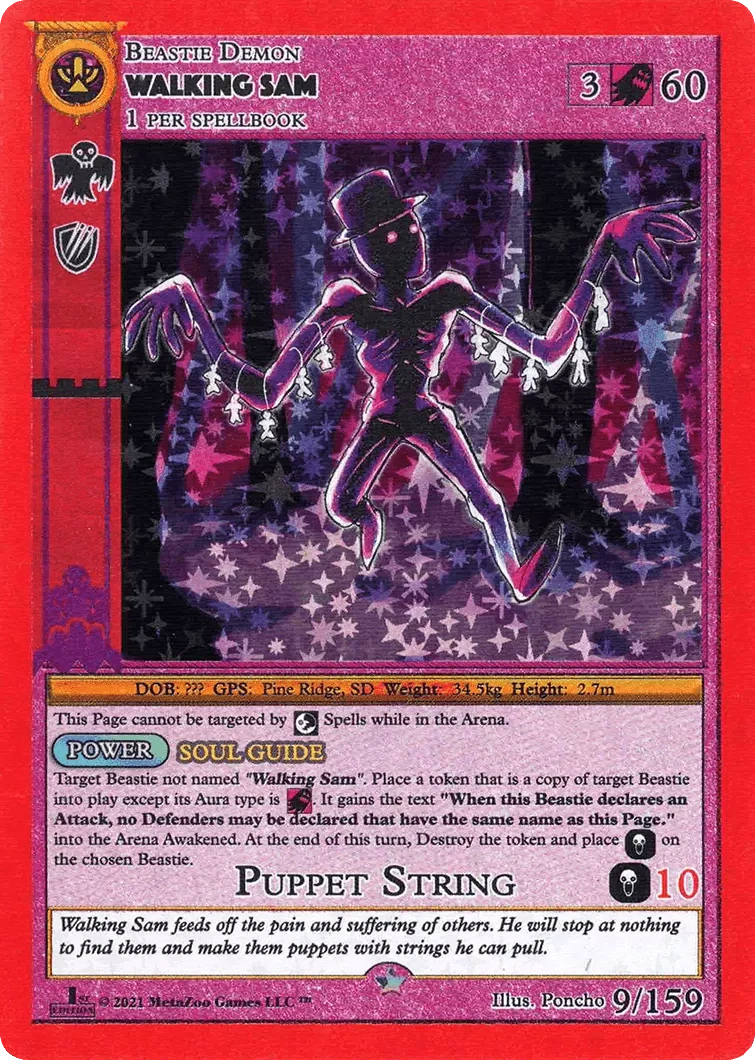 Walking Sam (Cryptid Nation) | MetaZoo Wiki | Fandom