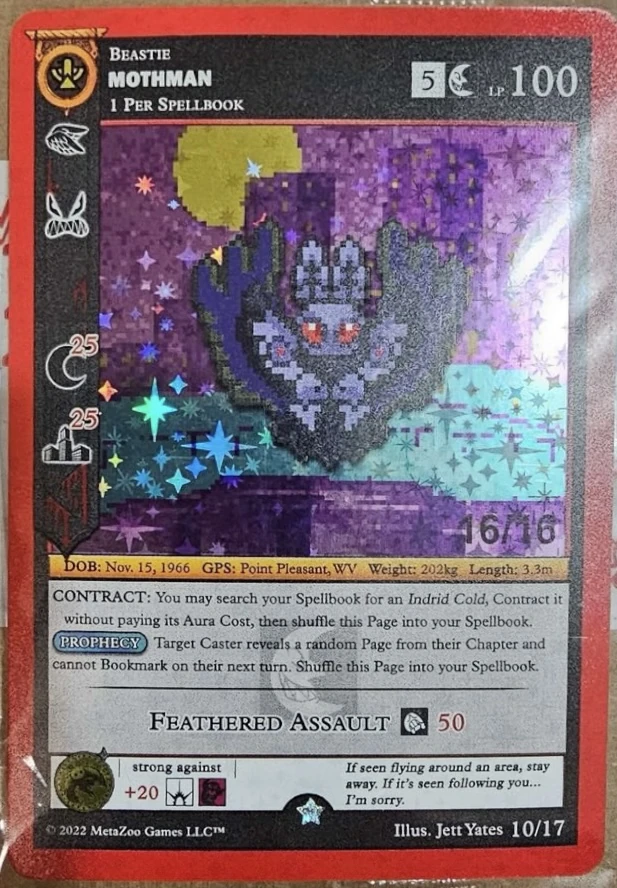 Mothman (Genesis NFT Promo) | MetaZoo Wiki | Fandom