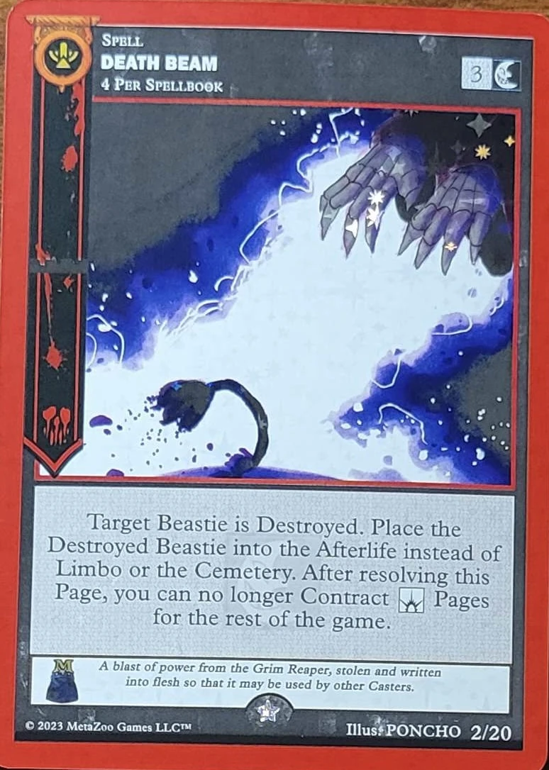 Death Beam (Dark Tower 2023) | MetaZoo Wiki | Fandom