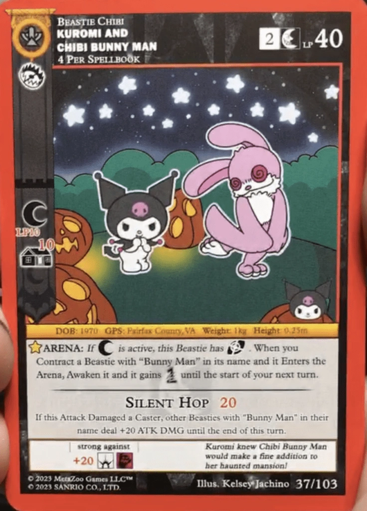 Kuromi and Chibi Bunny Man (Kuromi’s Cryptid Carnival) | MetaZoo Wiki ...