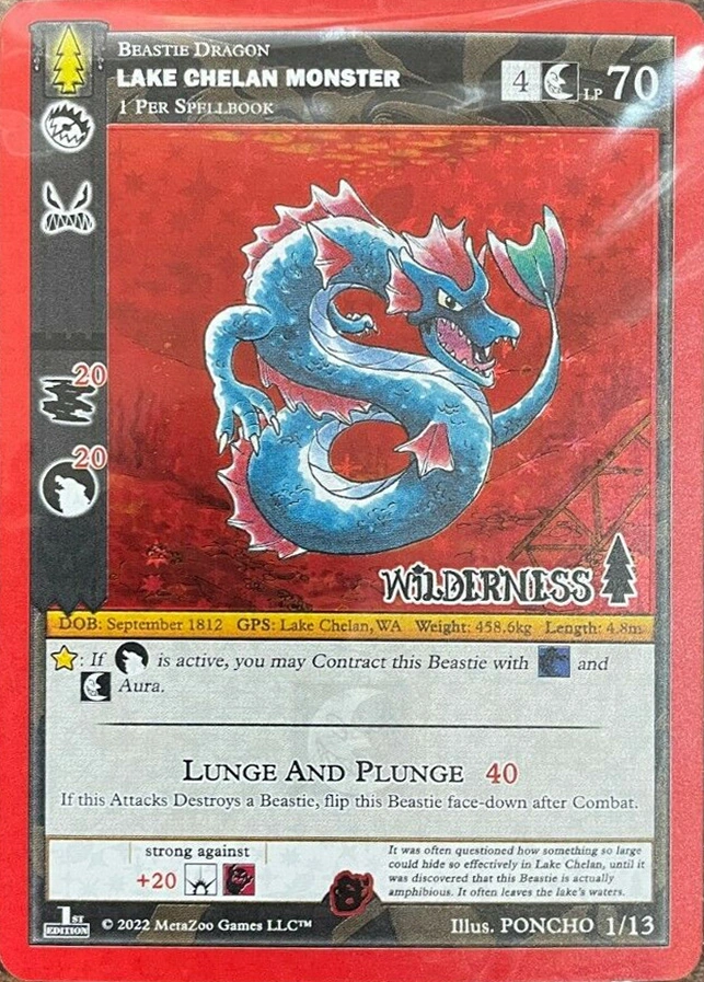 Lake Chelan Monster (Lake Chelan Monster Deck) | MetaZoo Wiki | Fandom