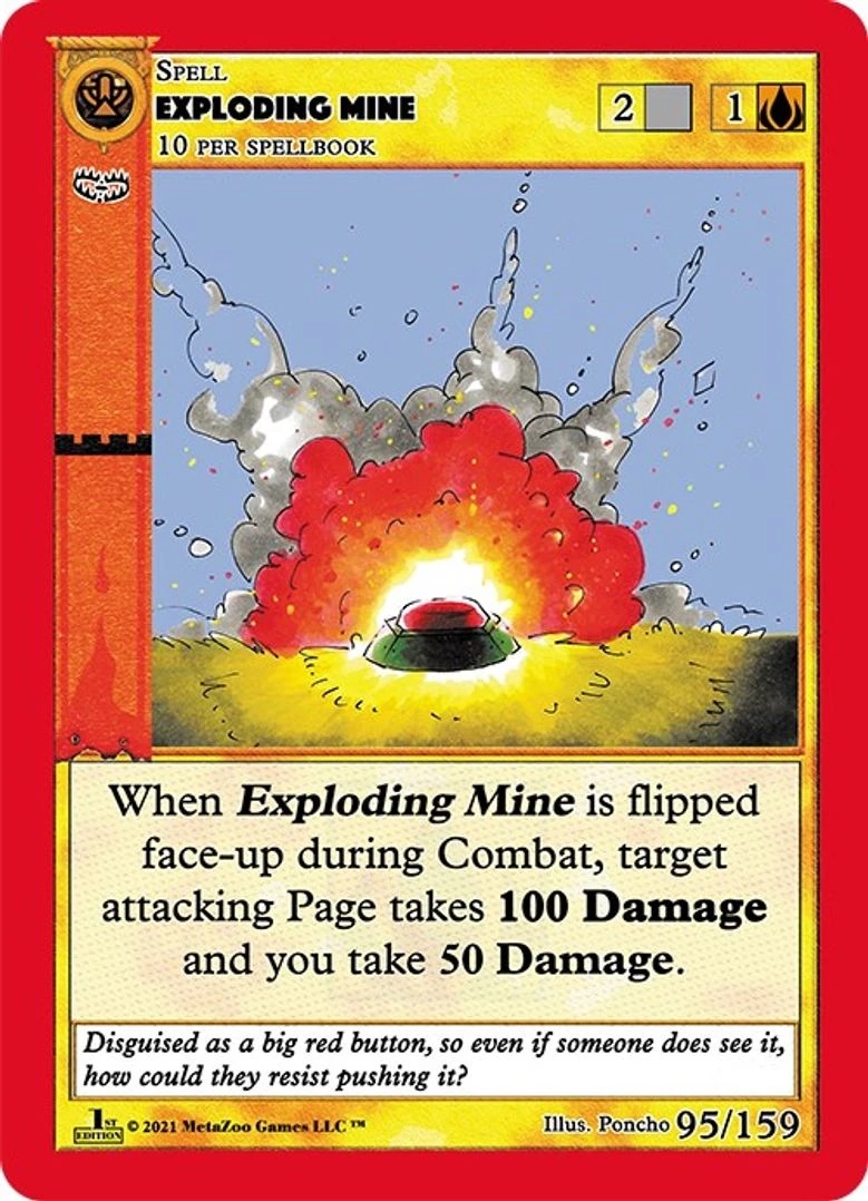 Exploding Mine (Cryptid Nation) | MetaZoo Wiki | Fandom