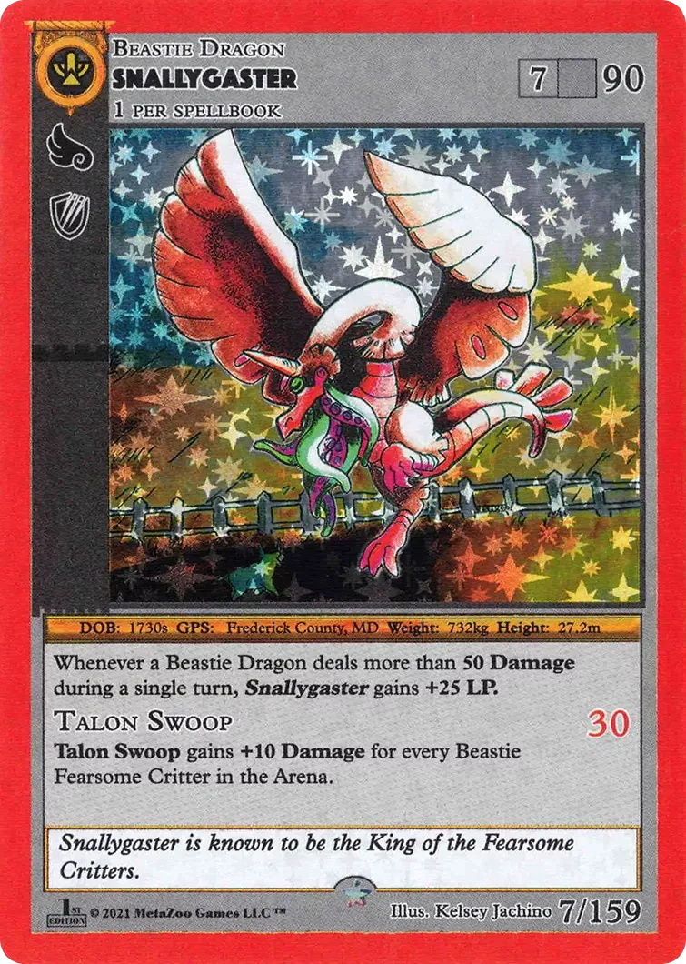 Snallygaster (Cryptid Nation) | MetaZoo Wiki | Fandom