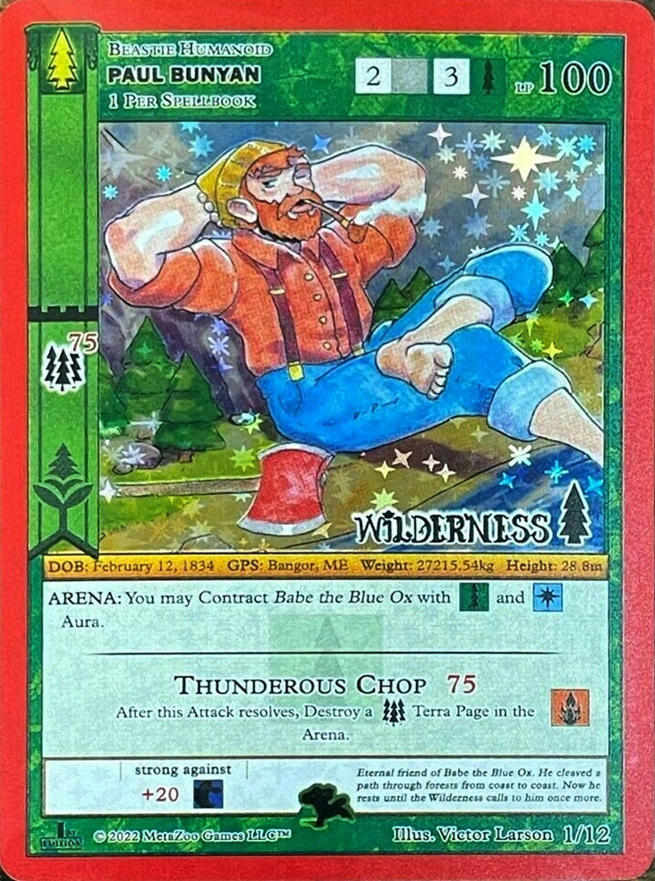 Paul Bunyan (Paul Bunyan Deck) | MetaZoo Wiki | Fandom