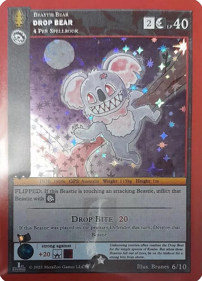 Drop Bear (Beastie Ambassadors 2022) | MetaZoo Wiki | Fandom