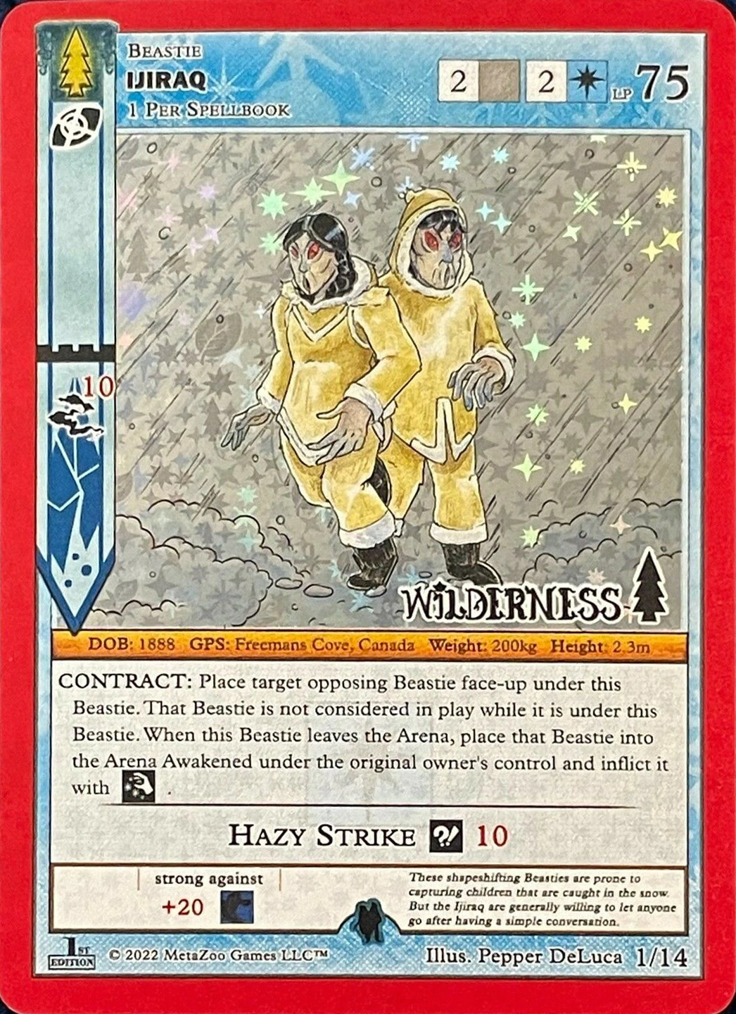 Ijiraq (Ijiraq Deck) | MetaZoo Wiki | Fandom